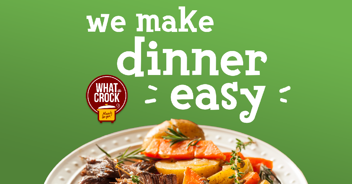 What a Crock Meals | Slow Cooker Dinners | Ready-Made Meals | No Prep