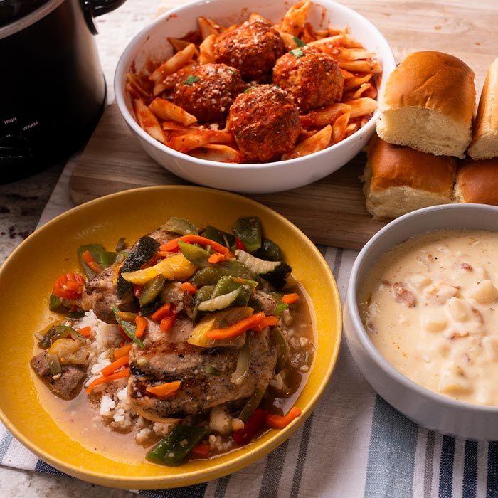 Sympathy Care Package Gift – Thoughtful Meal Box Including Slow Cooker ...